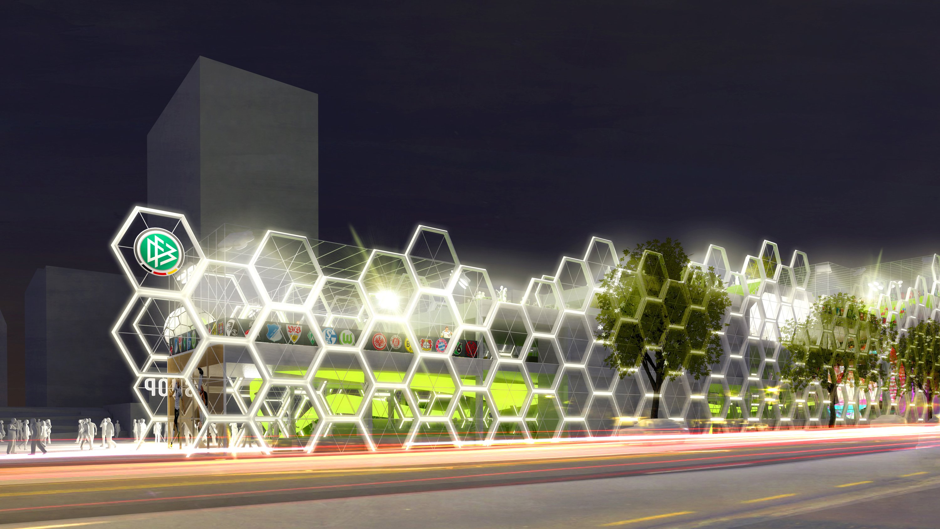 German Football Museum / Competition 3rd place | BWM Designers & Architects